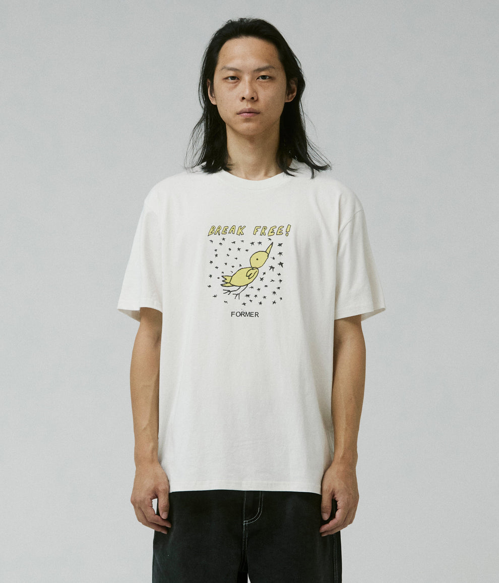 BREAK FREE T-SHIRT // BONE – Chapter11.tv